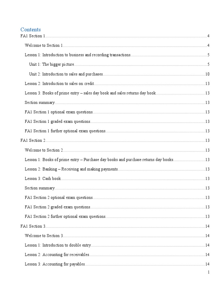 EDx ACCA FA1.X | PDF | Bookkeeping | Test (Assessment)