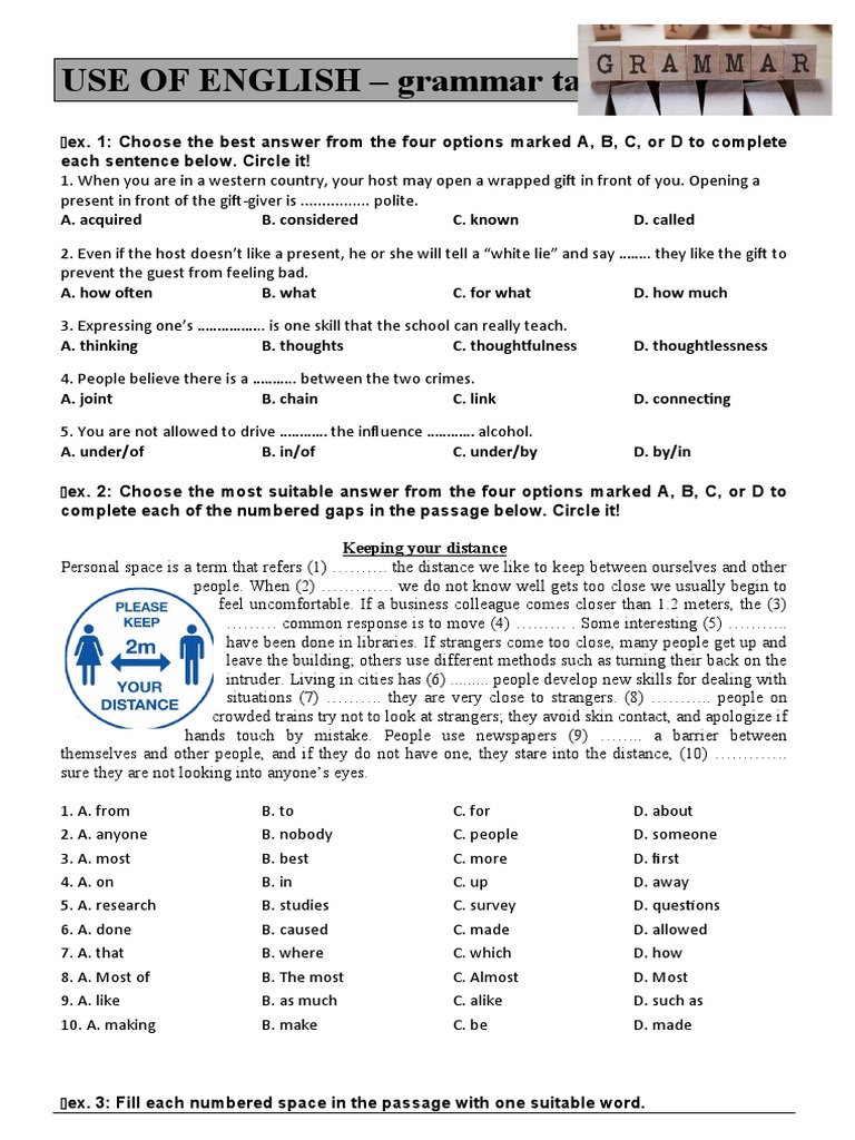 Use of English Grammar Tasks Grammar Drills TBL Task Based Learning ...