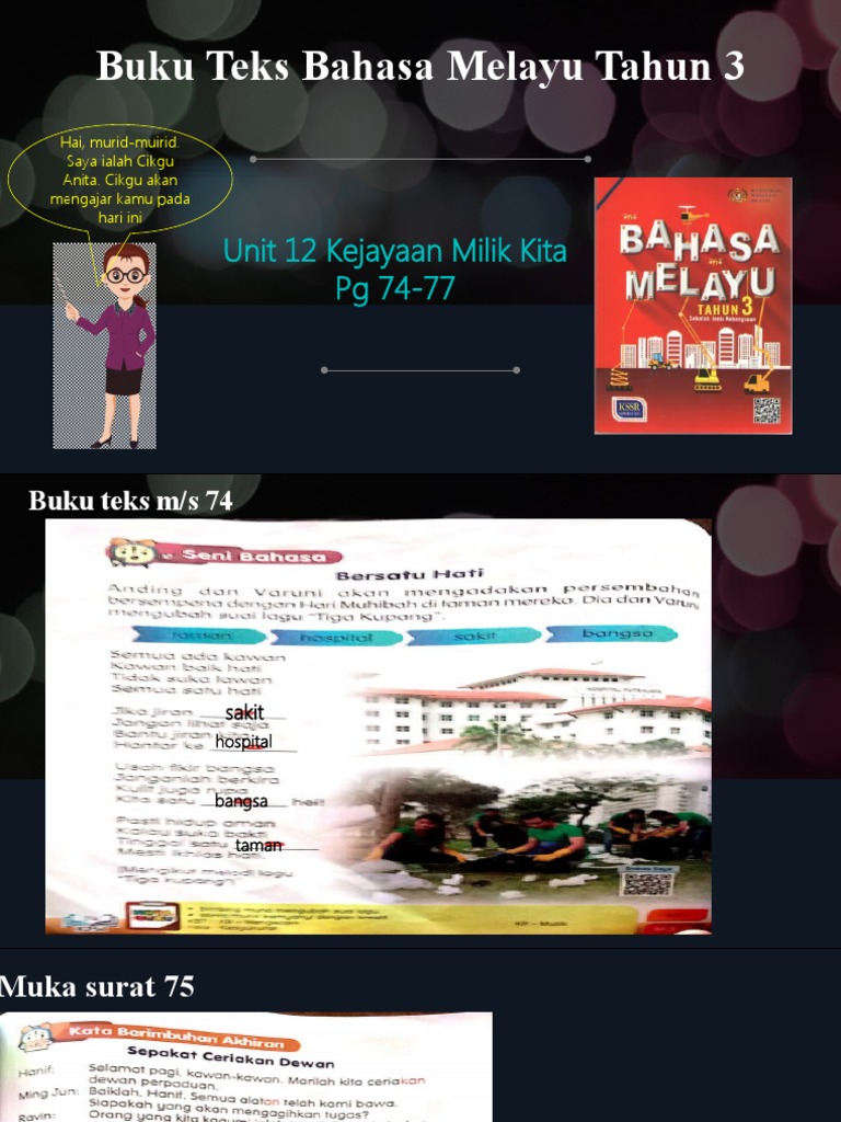 Buku Teks Bahasa Melayu Tahun 3 | PDF