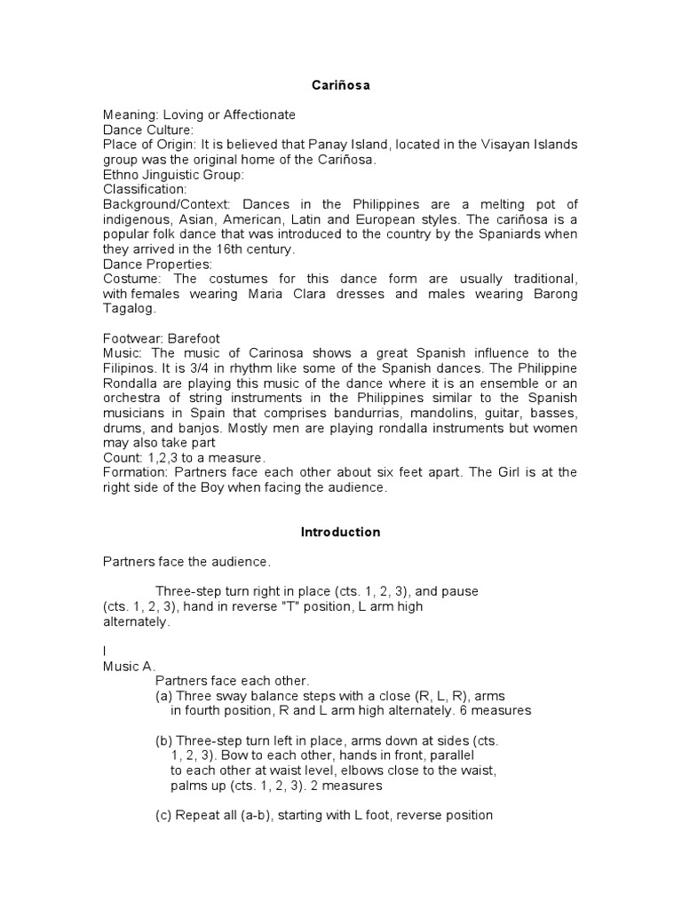 RABONG | PDF | Dances | Performing Arts