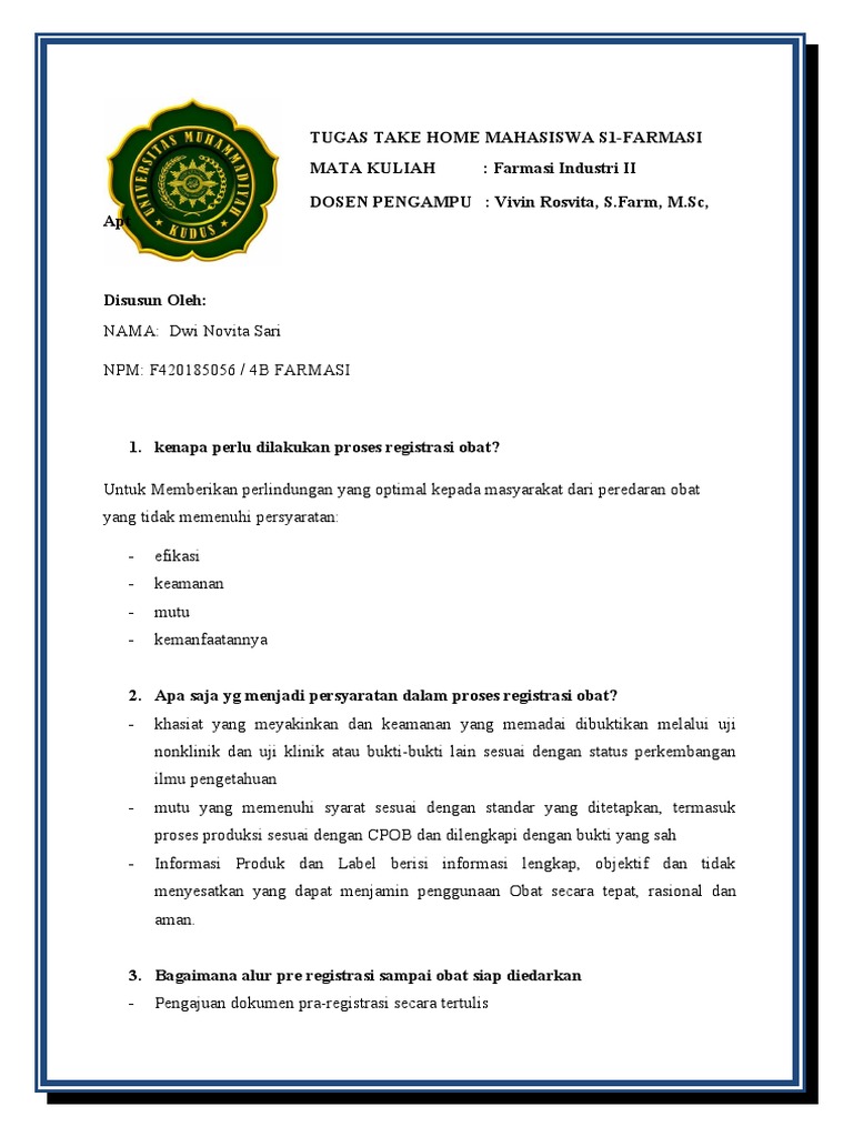 Dwi Novita Sari - f420185056 | PDF