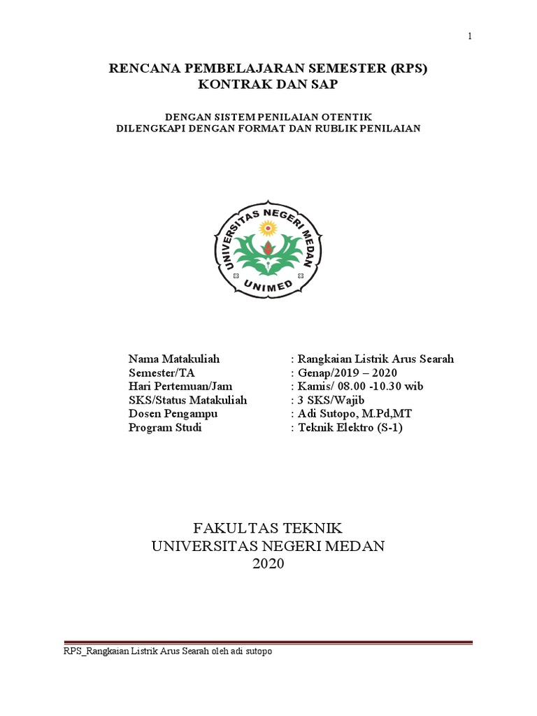 RPS - RL DC Genap 2020-2021 | PDF