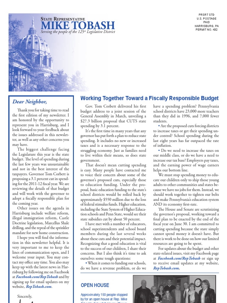 Mike Tobash: Keep in Touch! | PDF | Natural Gas | Taxes