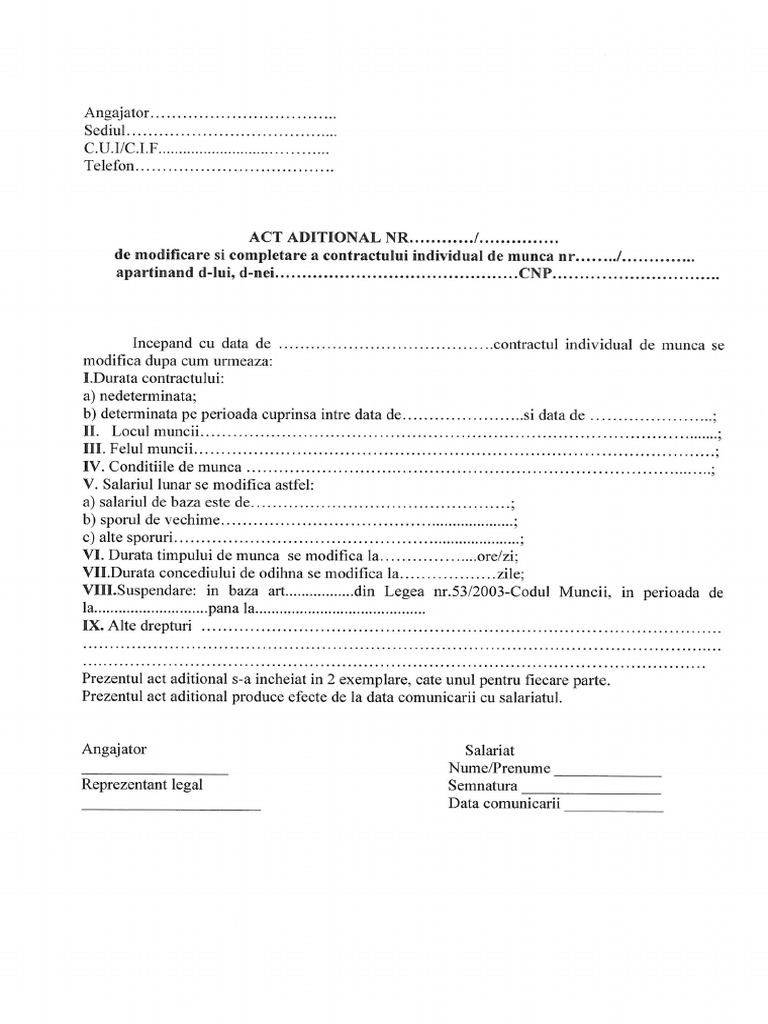 Act Aditional Cim | PDF