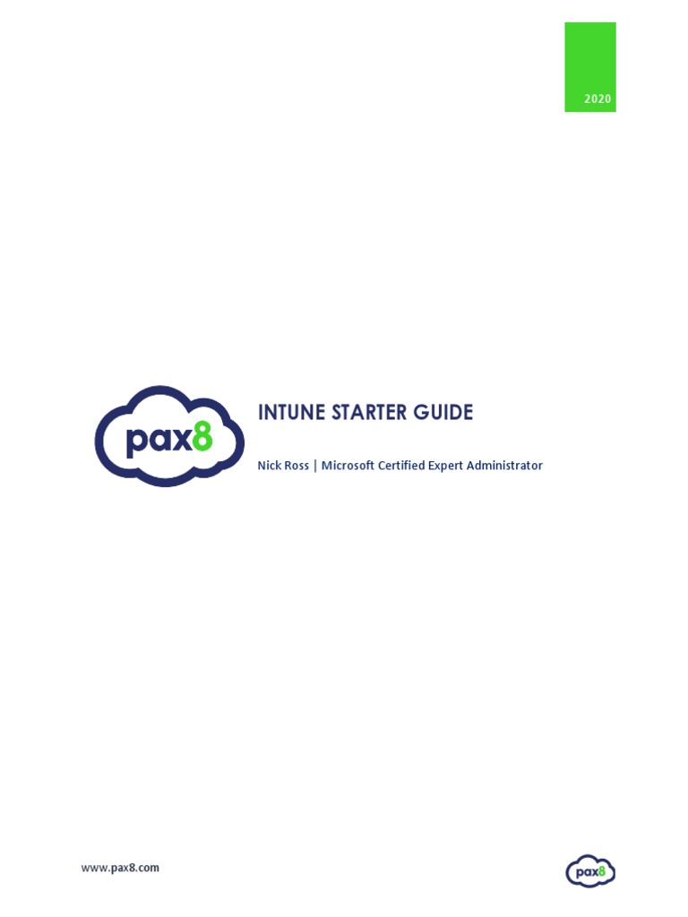 Intune Setup Guide for M365 Users | PDF | Mobile App | Microsoft Windows
