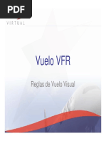 VFR | PDF | Control de tráfico aéreo | Reglas de vuelo visual