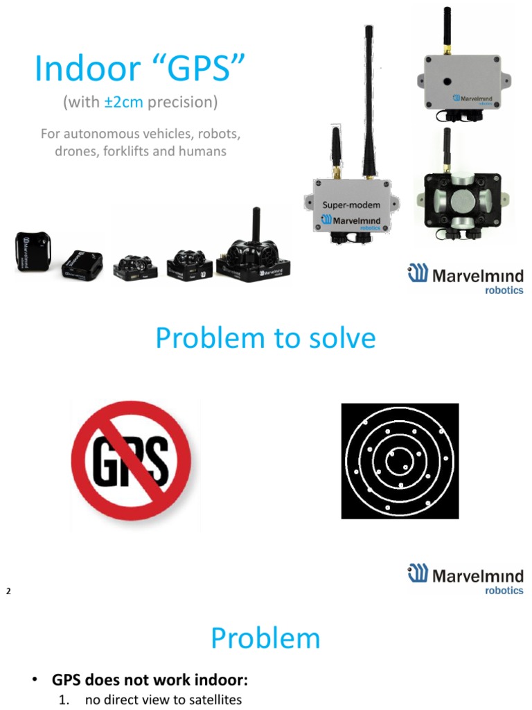 Marvelmind Presentation | PDF | Rapid Transit | Global Positioning System