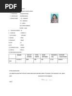 Simple Biodata Format | PDF