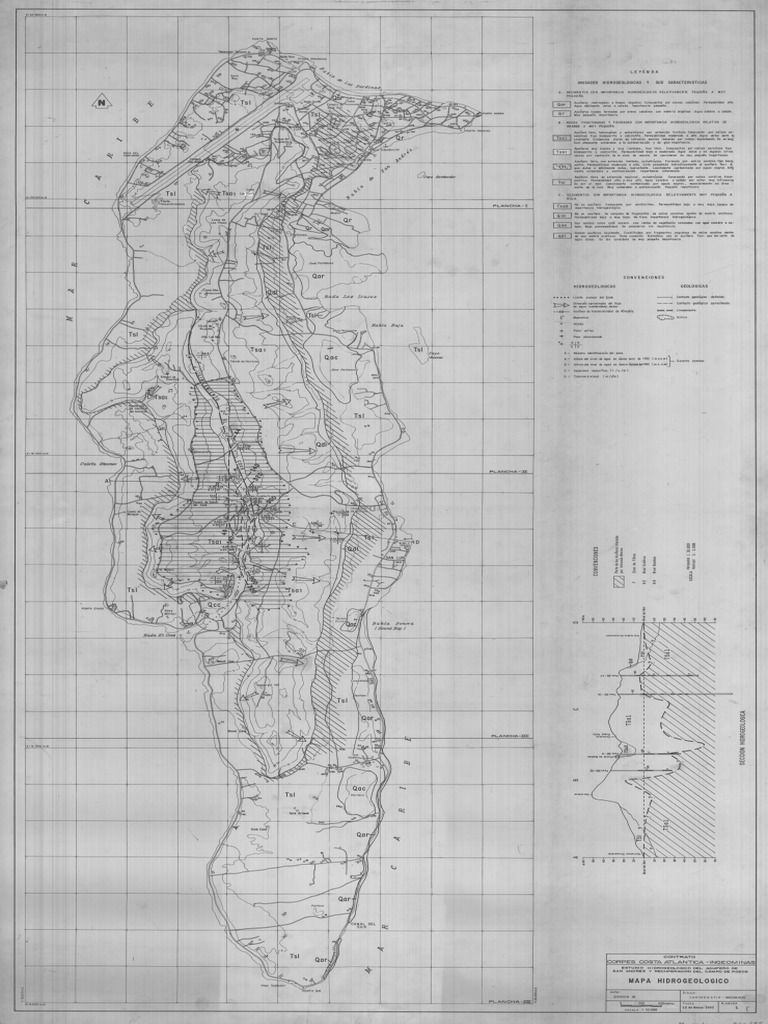 Mapa Hidrogeologico San Andres | PDF