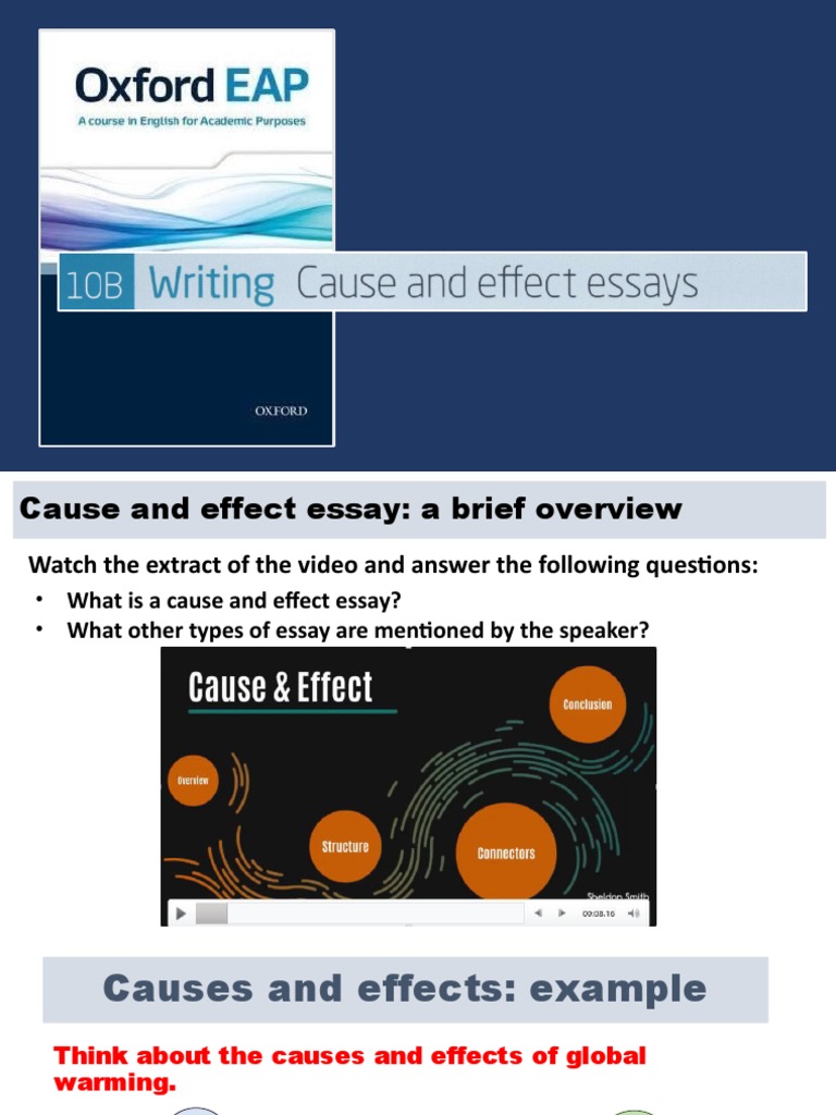 Cause and Effect Essay Structure | PDF | Essays | Causality