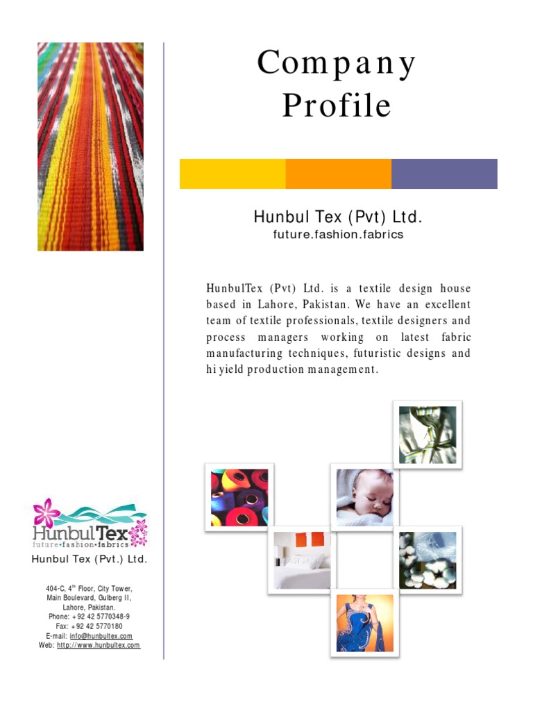 A Profile of Hunbul Tex (Pvt) Ltd.: Leaders in Innovative Textile ...