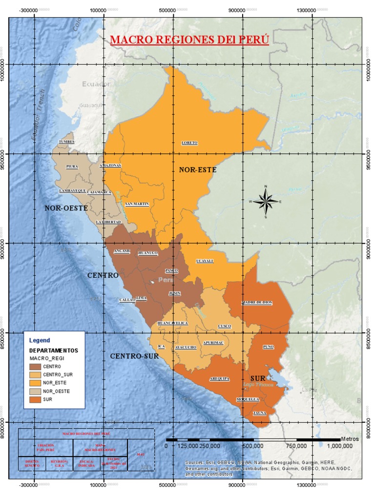 Macro-Regiones PERU | PDF | Perú | América del Sur