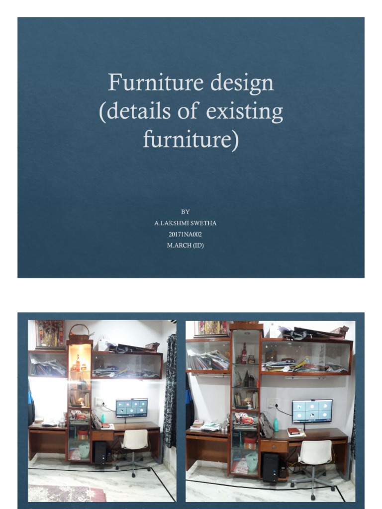 Furniture Design Assignment 4 | PDF