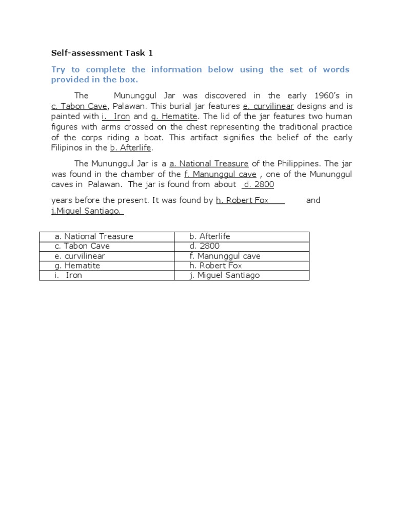 Self Assessment Task 1 - Page-14 | PDF | Social Science