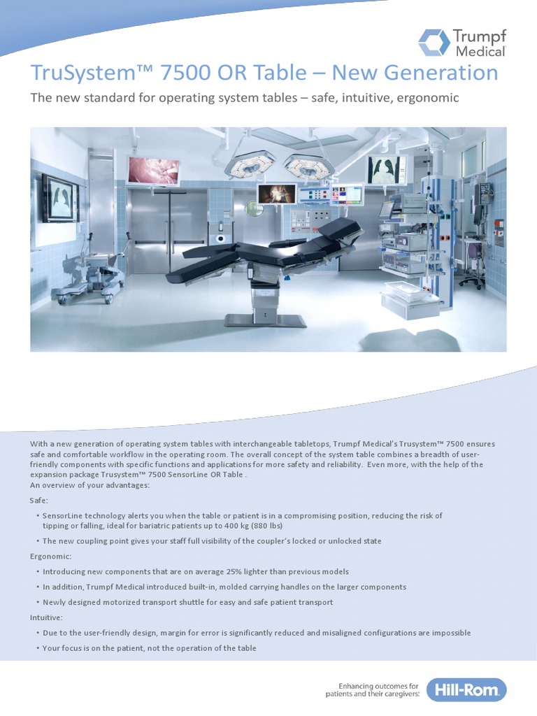 Trumpf Ts 7500 Brochure en | PDF | Electrical Connector | Power Supply