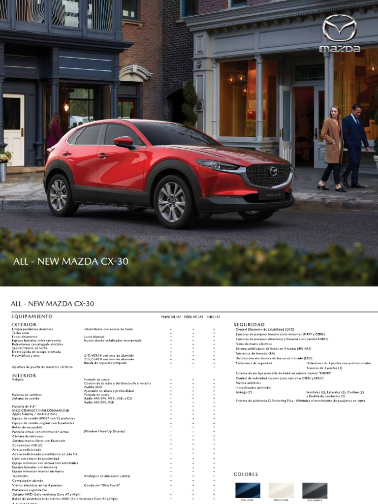 All - New Mazda CX - 30 Web | PDF