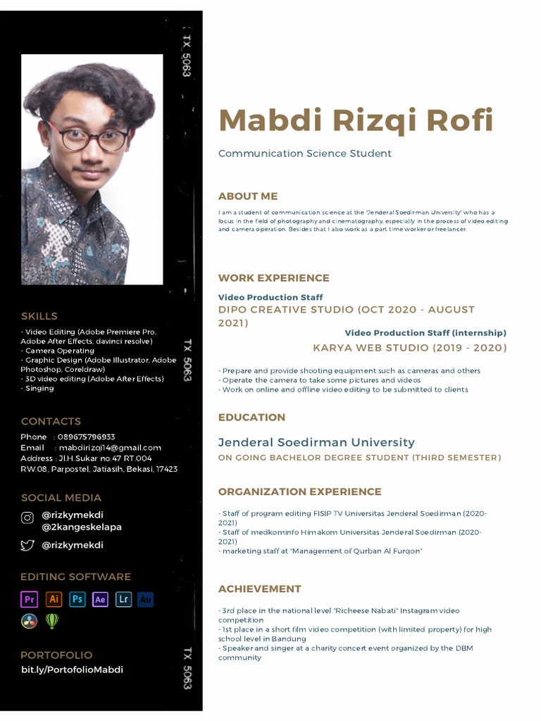 Mabdi Rizqi Rofi: Communication Science Student | Download Free PDF | Computing | Multimedia