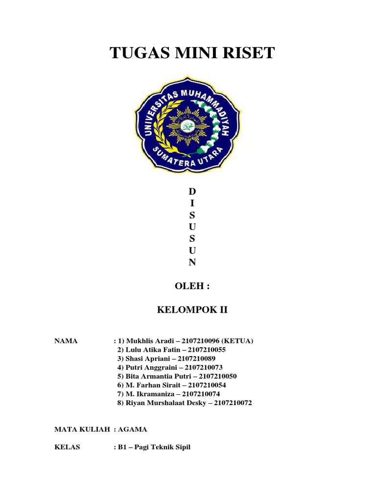 Tugas Mini Riset Agama | PDF