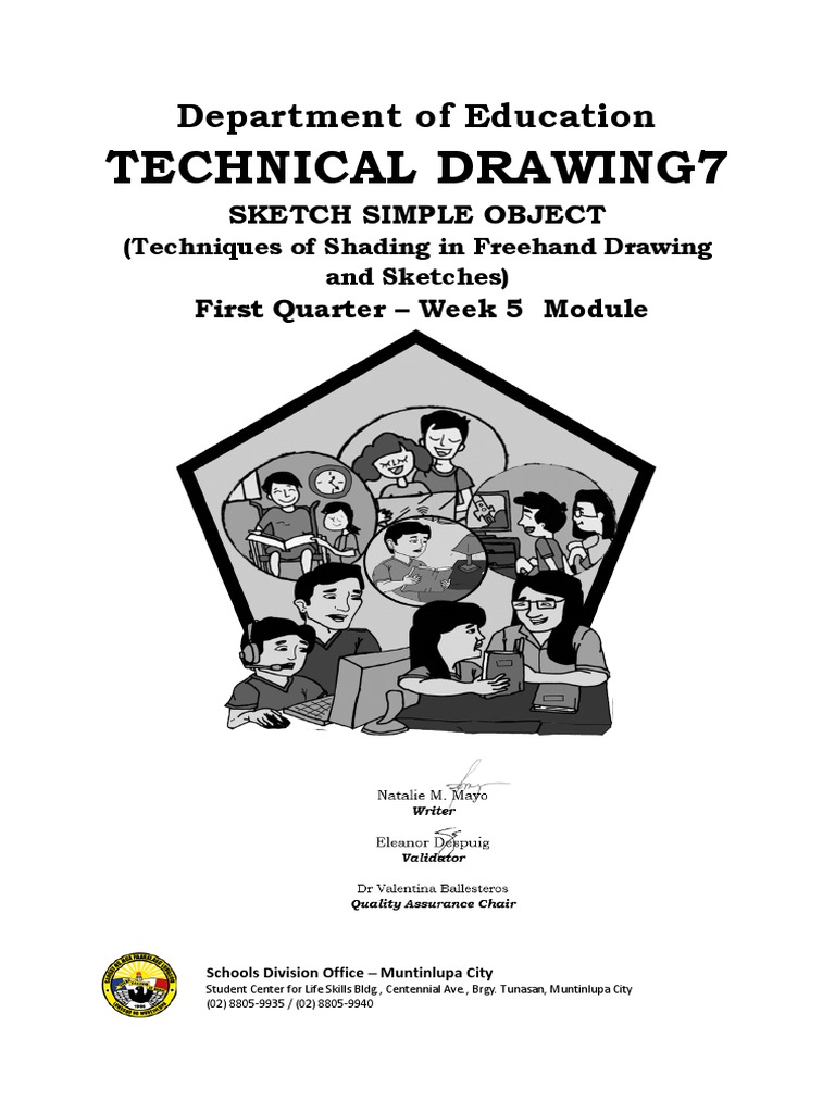 Technical Drawing7: Department of Education | PDF | Drawing | Pencil