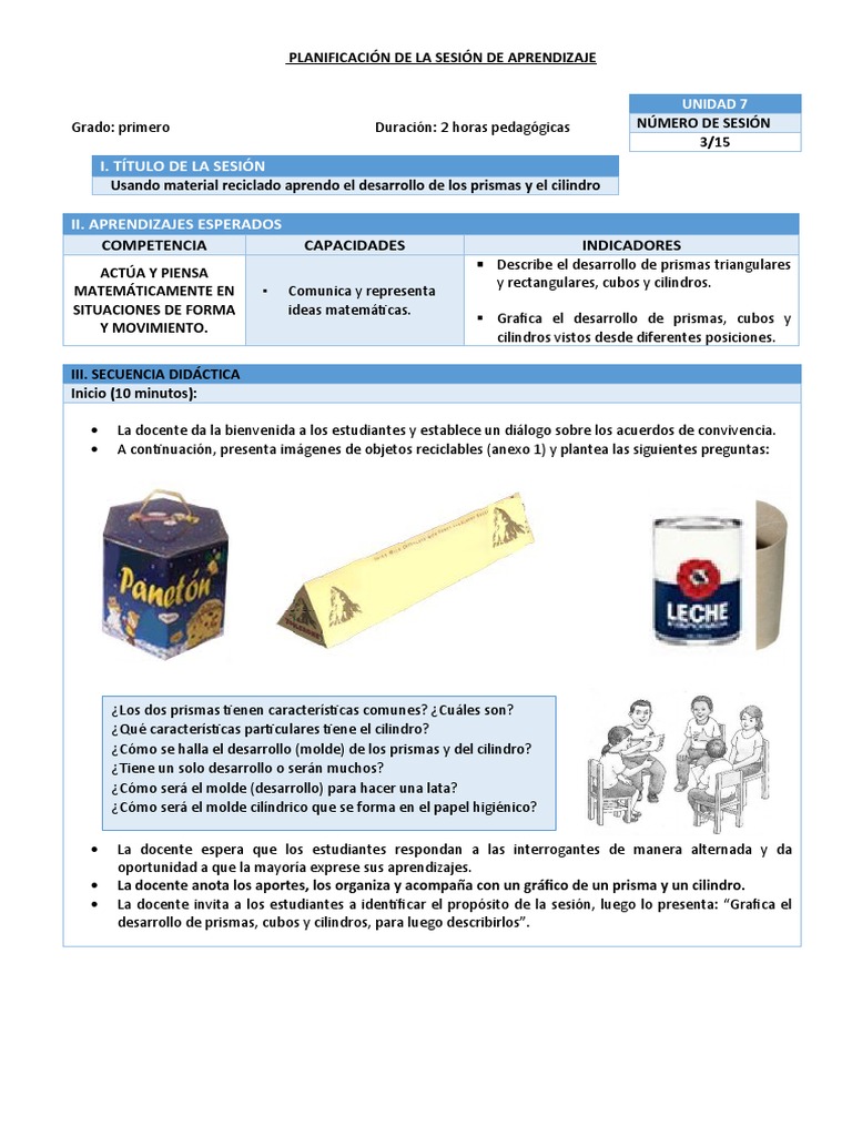 Mat1-U7-Sesion 03 | PDF