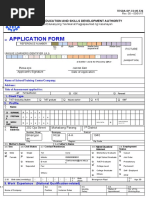 TESDA Assessment Application Form PDF | PDF | Learning | Business
