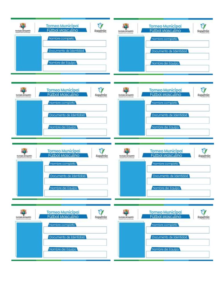 Carnet FUTBOL | PDF