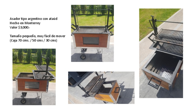 Asador Tipo Argentino Con Ataud | PDF
