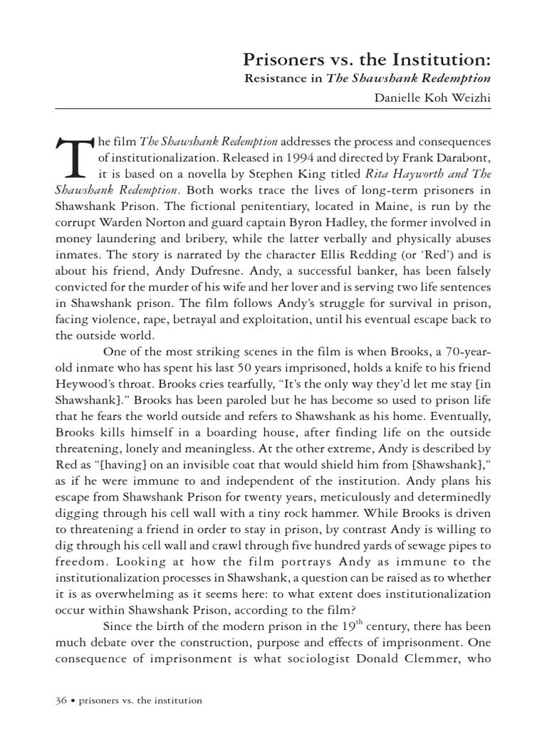 The Shawshank Redemption | PDF