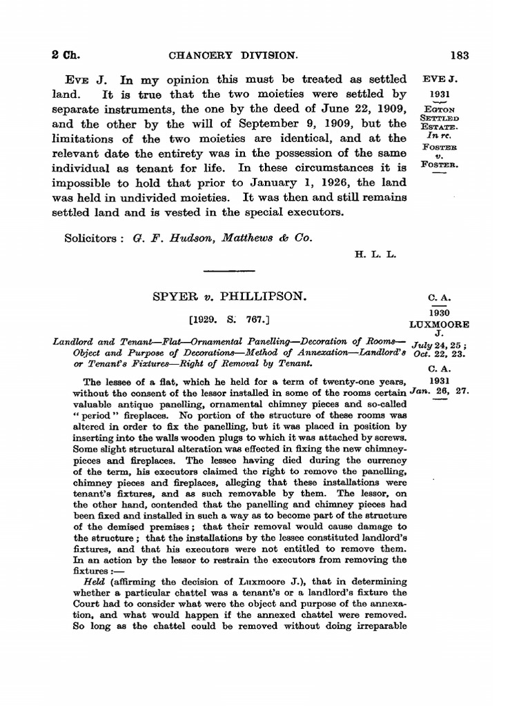 SPYER v. PHILLIPSON. (1929. S. 767.) - (1931 | PDF