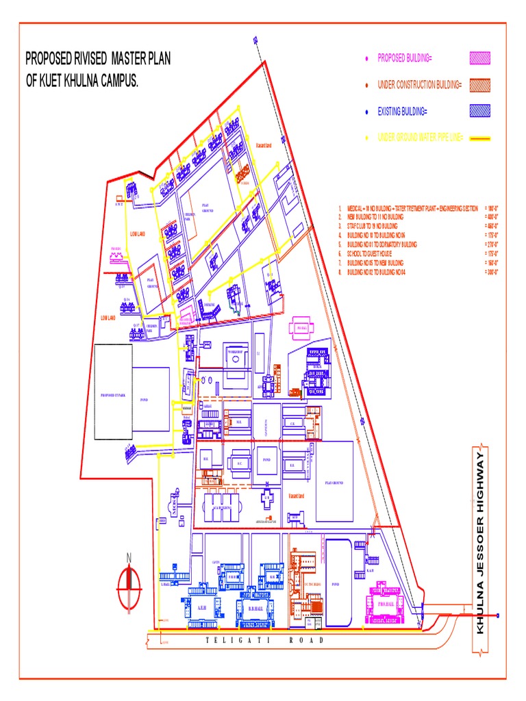 Campus Site Plan Finil-Model | PDF