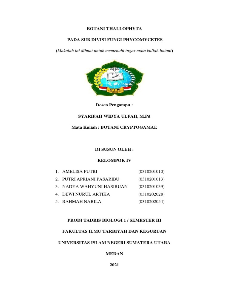 Peran Jamur dalam Kehidupan | PDF | Kesehatan Holistik | Sains & Matematika