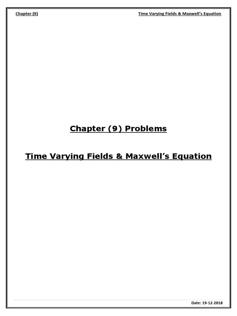 Chapter (9) Problems With Answers | PDF | Technology & Engineering
