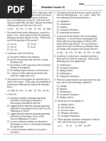 Genetics Packet Answer Key | PDF | Dominance (Genetics) | Genotype