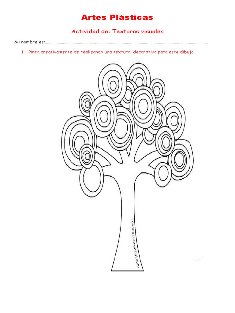 Actividades de Texturas Visuales para Niños | PDF | Arte