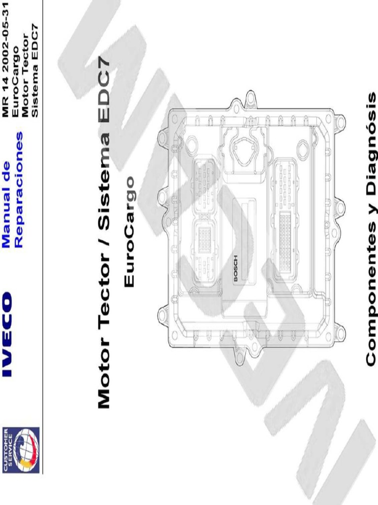 Ecm Iveco Edc7 1 | PDF