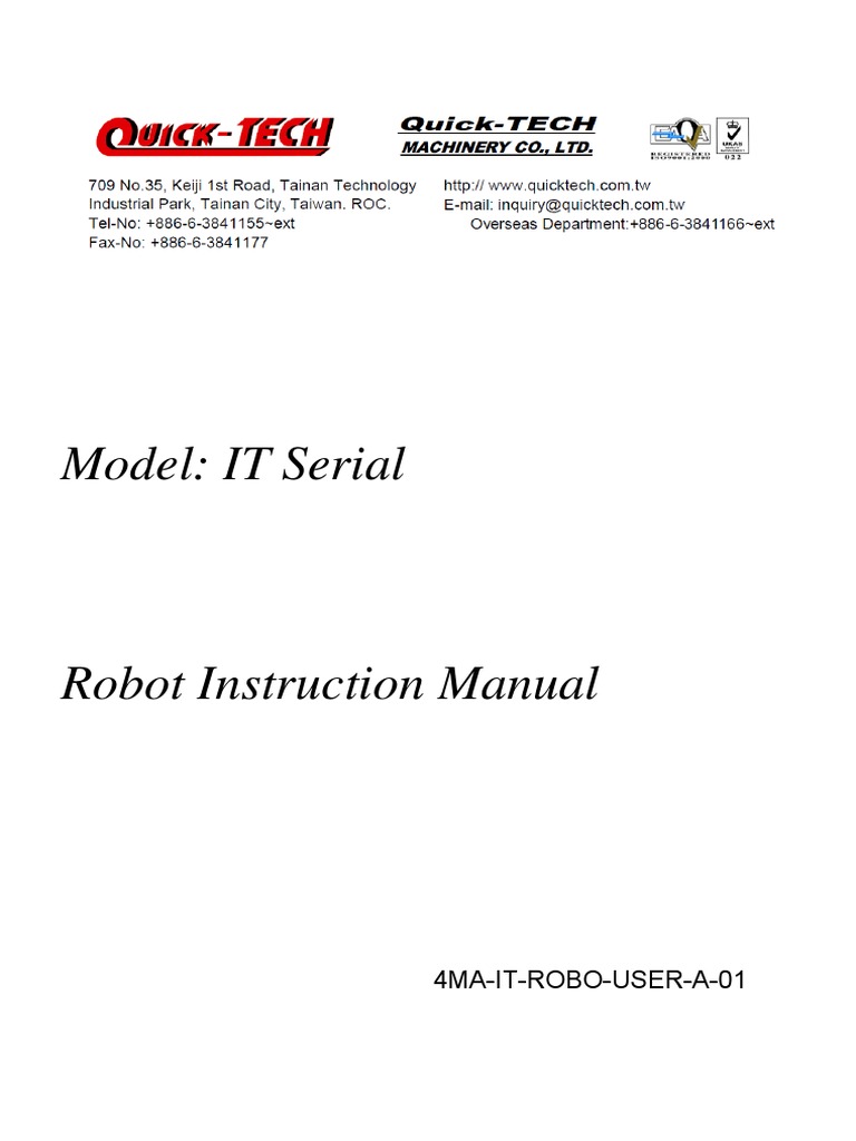 Robot Operation Guide | PDF | Robot | Robotics
