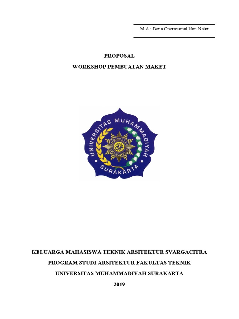 Proposal Workshop 2020 | PDF