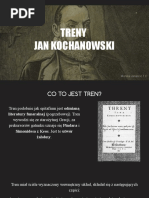 Jan Kochanowski - Treny | PDF