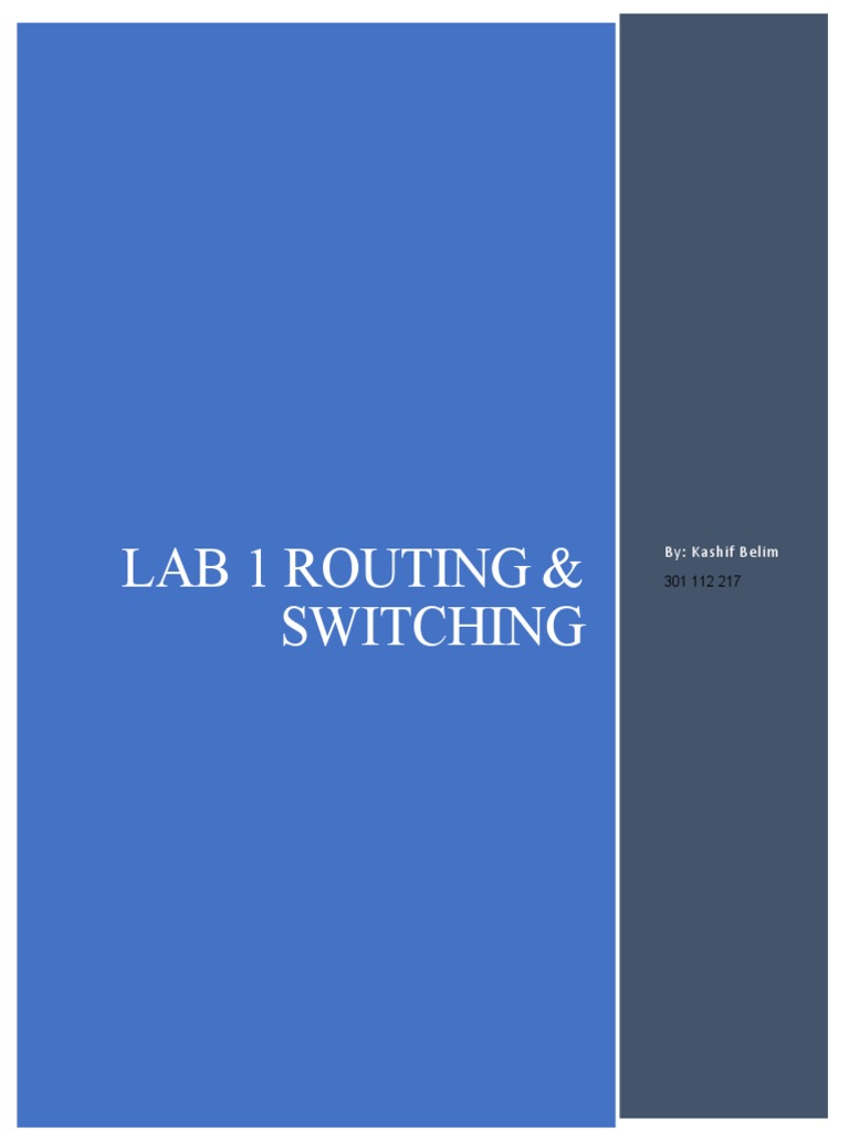 1.1.4.6 Lab - Configuring Basic Router Settings With IOS CLI | PDF | I ...