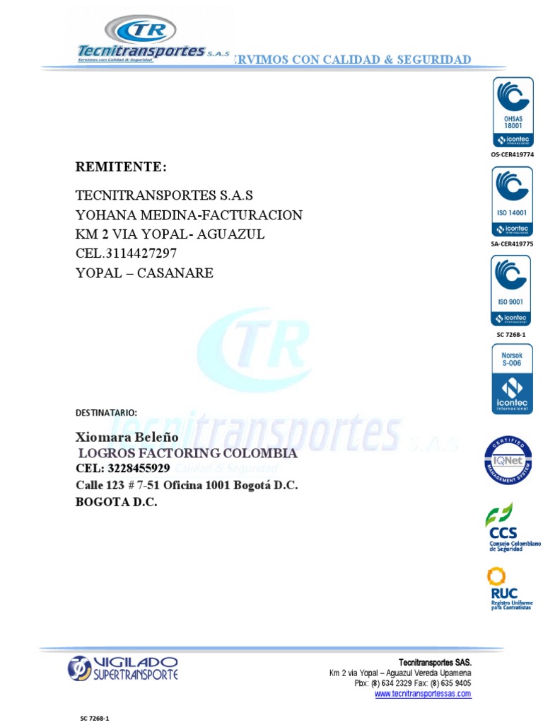 Rotulos Envios Bogota | PDF | Informática | Ingeniería Ambiental