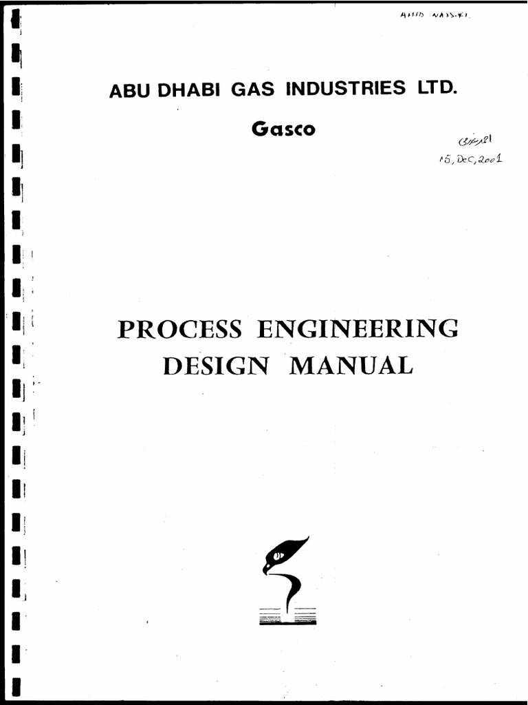 Process Enginering Design Manual | PDF