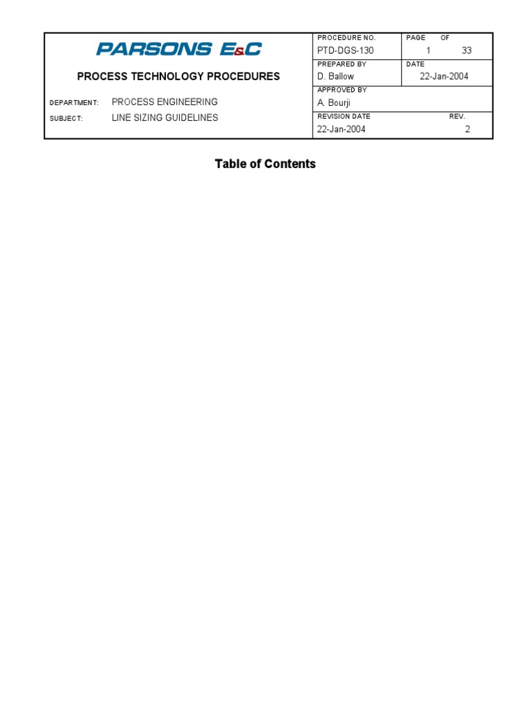 Guidelines for Sizing Process Piping Systems | PDF | Pump | Pressure