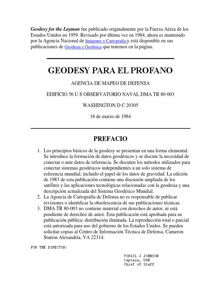 Tema 2-Geodesia Elemental (De La Pagina) | PDF | Geodesia | Metrología