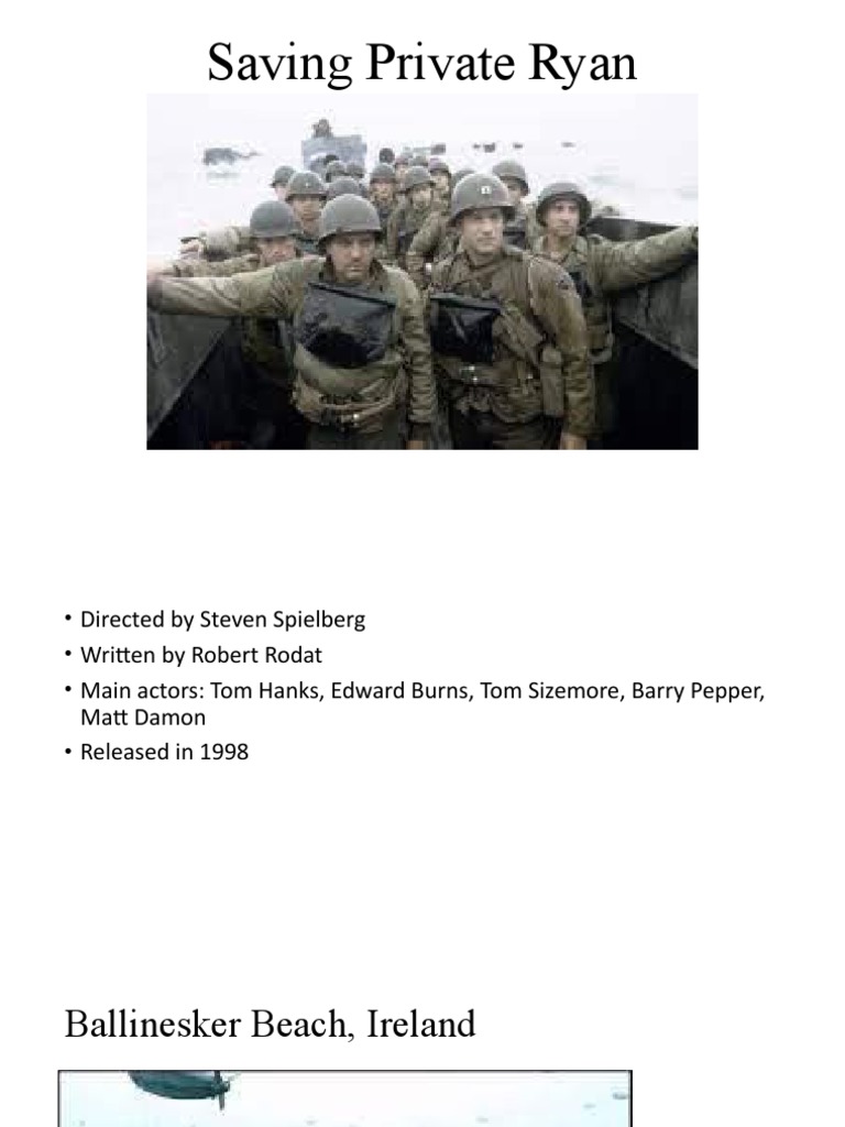Saving Private Ryan | PDF