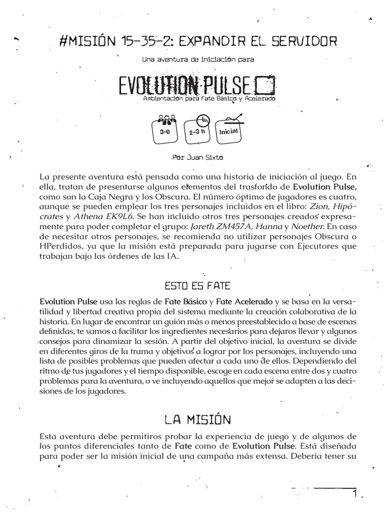 Evolution Pulse Mision | PDF | Inteligencia artificial | Inteligencia (IA) y semántica