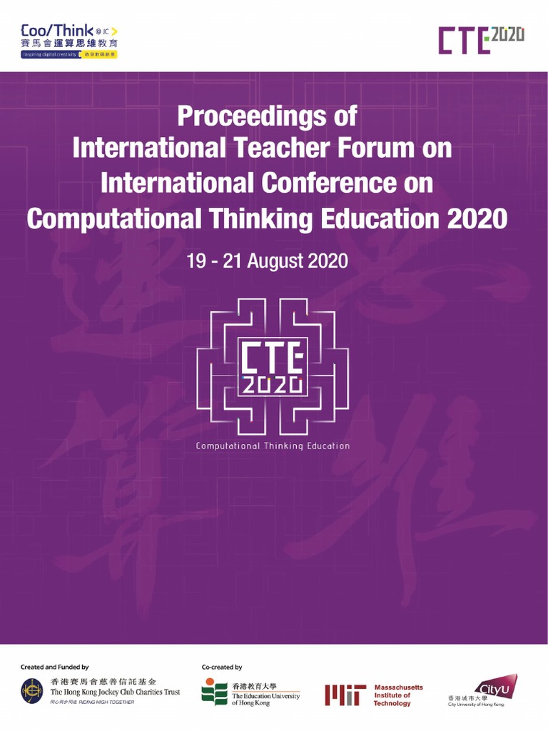 Teacher - Forum-2020 CT | PDF | Schools | Teachers