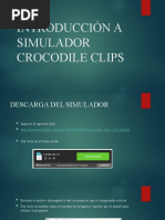 Instalación y uso de Crocodile Clips | PDF | Condensador | Programa de ...