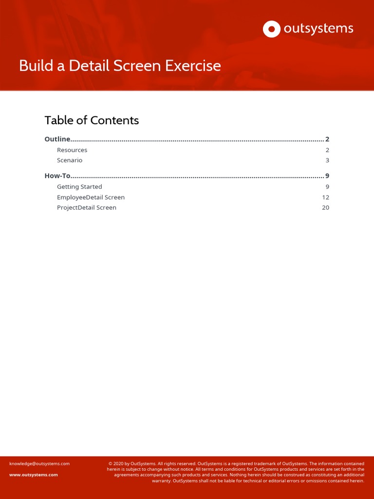 Build A Detail Screen Exercise | Download Free PDF | Databases ...