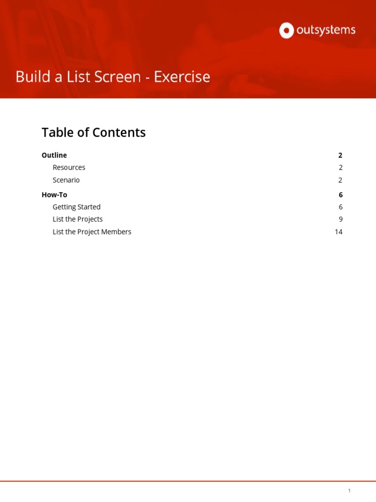 Build A List Screen Exercise | PDF | Databases | Computer Science