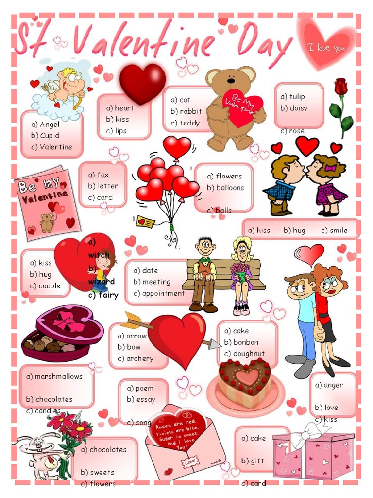 ST Valentines Day Quiz Fun Activities Games Warmers Coolers 43355 | PDF